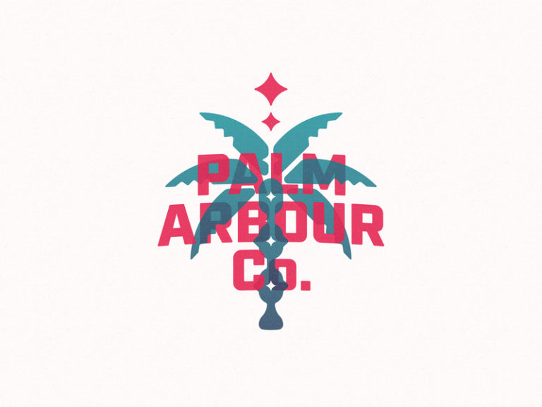 101 ý tưởng thiết kế logo cây dừa & cây cọ - Gudlogo