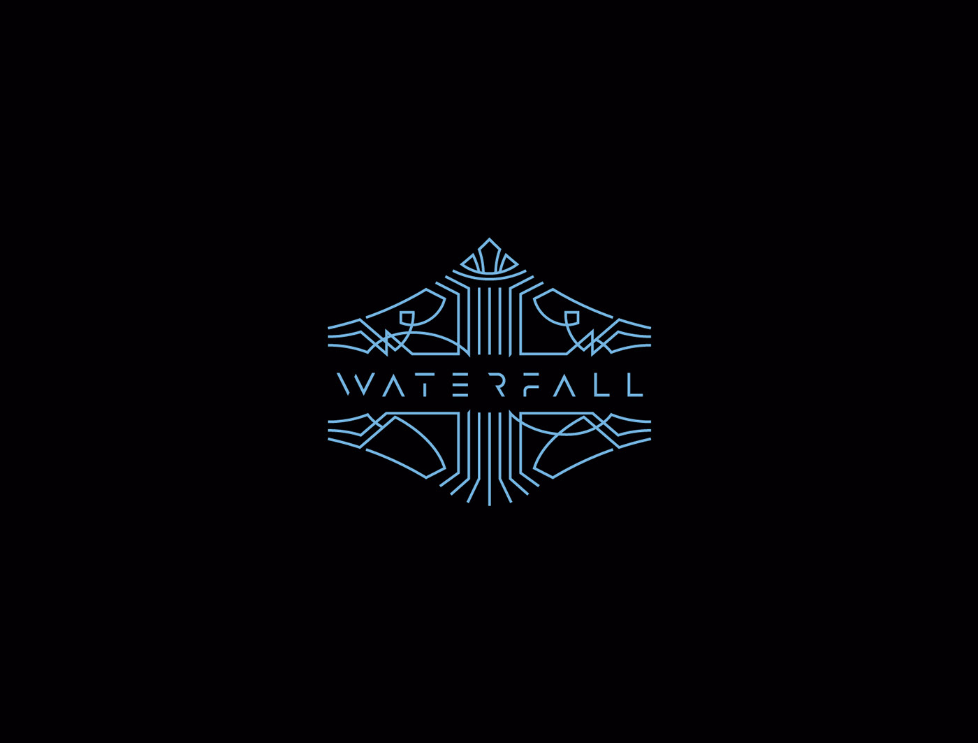 101 ý tưởng thiết kế logo thác nước - Gudlogo