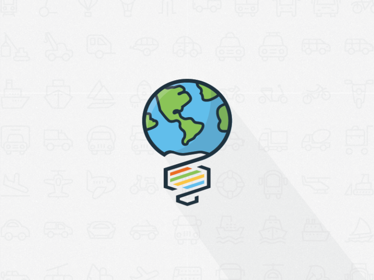 101 ý tưởng thiết kế logo trái đất Quả địa cầu - Gudlogo