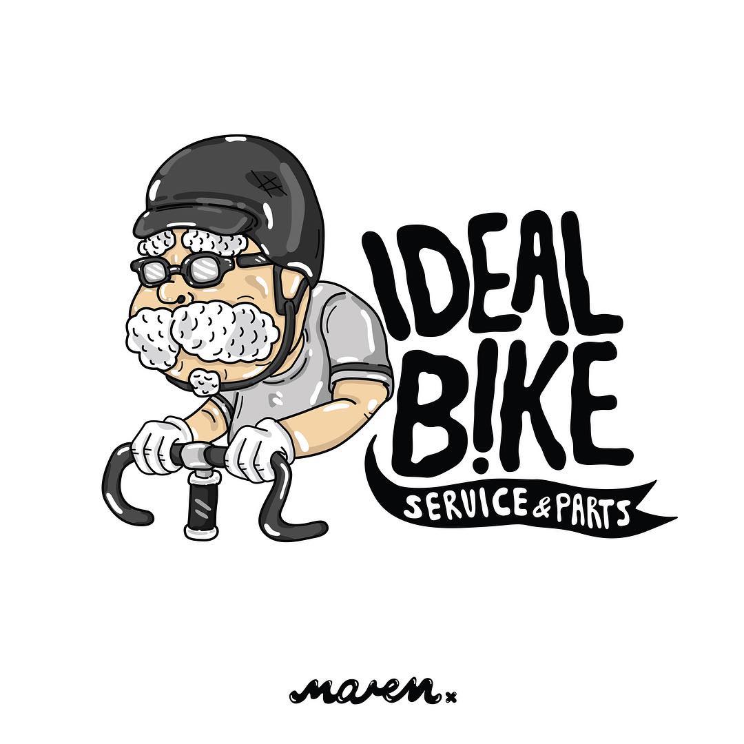 101 ý tưởng thiết kế logo xe đạp - Gudlogo