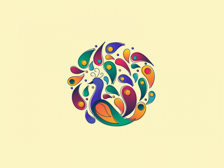 101 ý tưởng thiết kế logo con công - Gudlogo