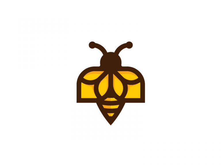 101 ý tưởng thiết kế logo con ong - Gudlogo